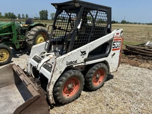 SOLD - 2002 Bobcat 553 Lot No. 10380 Construction with 3,778 Hrs ...