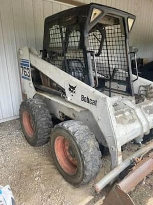 SOLD - 2002 Bobcat 763 Lot No. 67 Construction with 3,700 Hrs | Tractor ...