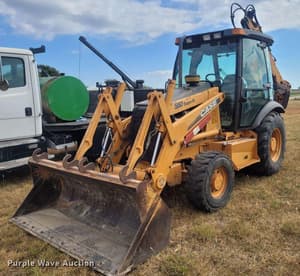 SOLD - 2002 Case 580 Super M backhoe Construction with 5,582 Hrs ...