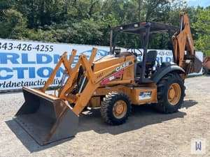 2002 Case 580M Lot No. 394 Construction For Sale with 3,795 Hrs ...