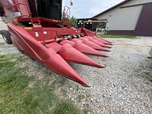 SOLD - 2002 Case IH 2206 Stock No. A527134B Harvesting with 6 Rows ...