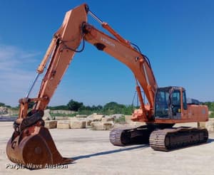 SOLD - 2002 Hitachi ZX330LC Lot No. NY9409 Construction with --- Hrs ...
