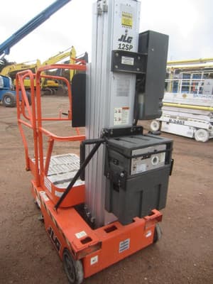 SOLD - 2002 JLG 12SB 12' Electric Man Lift Construction with --- Hrs ...
