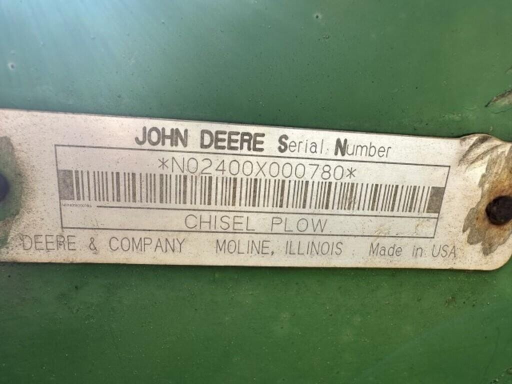 2002 John Deere 2400 Tillage Chisel Plows for Sale | Tractor Zoom