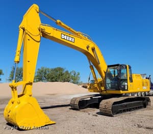 SOLD - 2002 John Deere 330C LC excavator Construction with 12,276 Hrs ...