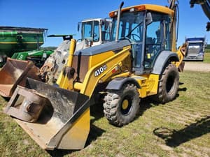 SOLD - 2002 John Deere 410G Lot No. 601 Construction with 3,194 Hrs ...
