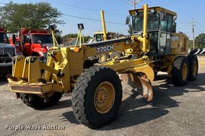 SOLD - 2002 John Deere 770CH Lot No. DJ6187 Construction with 4,202 Hrs ...
