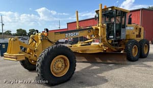 SOLD - 2002 John Deere 770CH Lot No. DO1730 Construction with 2,795 Hrs ...
