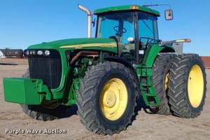 2002 John Deere 8420 Lot No. DQ3177 Tractors For Sale with 4,441 Hrs ...