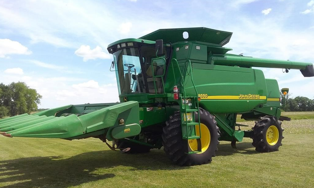 SOLD - 2002 John Deere 9550 Lot No. d7080657-f7b8-11ec-9544 ...