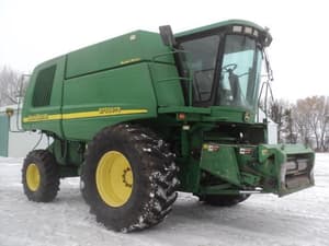 SOLD - 2002 John Deere 9750 STS Lot No. 2629 Combines with 4,128 Hrs ...