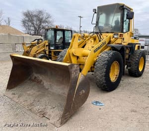 SOLD - 2002 Komatsu WA180-3MC wheel loader Construction with 8,867 Hrs ...