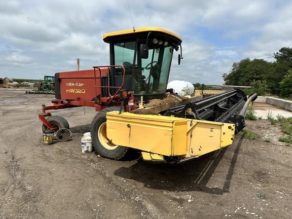 SOLD - 2002 New Holland HW320 Hay and Forage Windrowers | Tractor Zoom