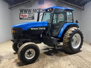 2002 New Holland TM115 Lot No. 806P Tractors For Sale with 3,767 Hrs ...