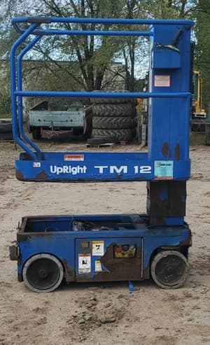 SOLD - 2002 Upright TM12 Lot No. 4337008 Construction with 106 Hrs ...