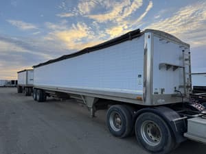 SOLD - 2002 Wilson Pacesetter Lot No. 1028 Ag Trailers with 42 Ft ...