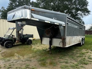 SOLD - 2003 Featherlite 5320 Lot No. 8269 Ag Trailers with 20 Ft | Tractor Zoom