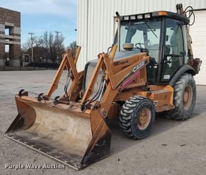 SOLD - 2003 Case 580 Super M backhoe Construction with 4,960 Hrs ...