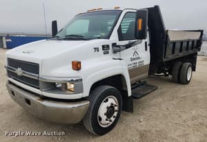 SOLD - 2003 Chevrolet C4500 dump flatbed truck Other Equipment with ...