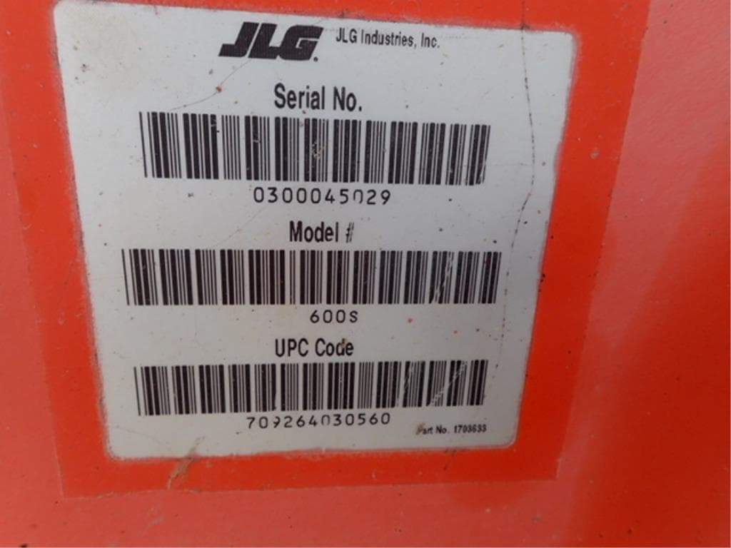 2003 JLG 600S Construction Aerial Lifts for Sale | Tractor Zoom