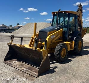 SOLD - 2003 John Deere 410G Lot No. EK8608 Construction with 7,098 Hrs ...