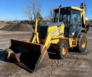 SOLD - 2003 John Deere 410G Lot No. DW2964 Construction with 6,645 Hrs ...