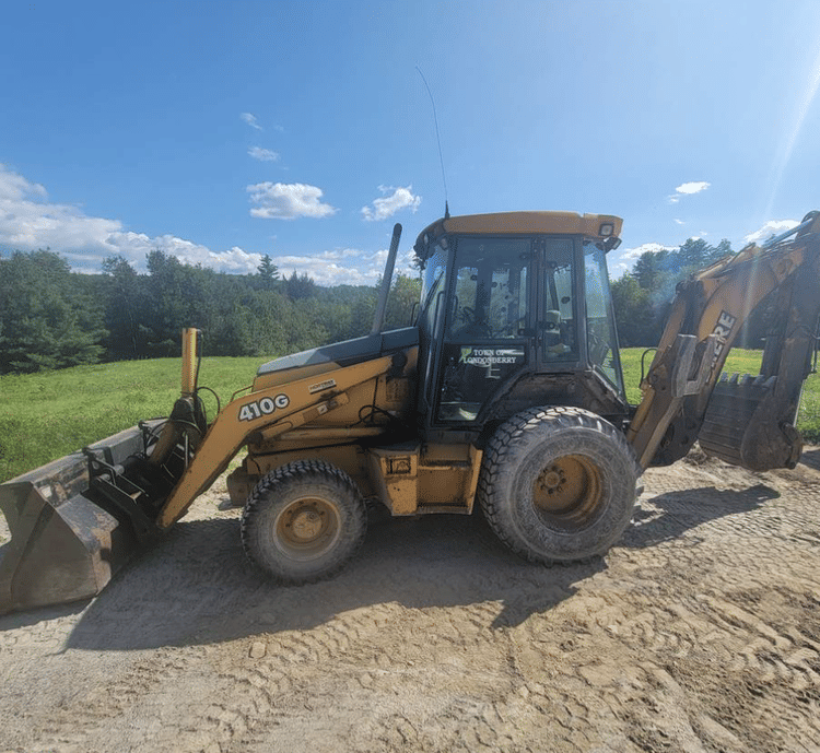 SOLD - 2003 John Deere 410G Construction Backhoe Loaders | Tractor Zoom