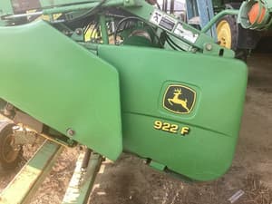 SOLD - 2003 John Deere 922F Stock No. 545526 Harvesting with 22 ft ...