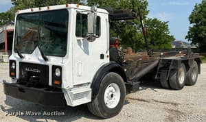 SOLD - 2003 Mack MR roll-off container truck Lot No. LG9247 Other ...