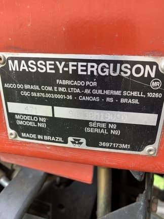 2003 Massey Ferguson 471 Tractors 40 to 99 HP for Sale | Tractor Zoom