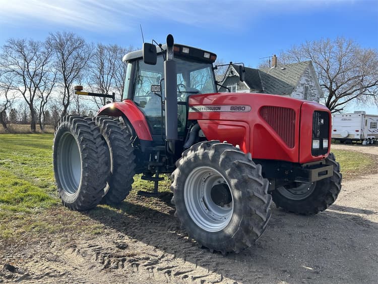 2003 Massey Ferguson 8260 Tractors 175 to 299 HP for Sale | Tractor Zoom