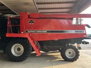 SOLD - 2003 Massey Ferguson 9690 Stock No. AMC117 Combines with 1,887 ...