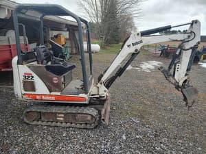 SOLD - 2004 Bobcat 322 Stock No. 556878 Construction with 1,884 Hrs ...
