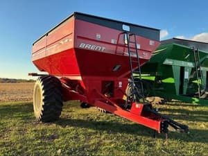 SOLD - 2004 Brent 780 Stock No. 155529 Harvesting with 750 Bu | Tractor ...
