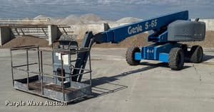 SOLD - 2004 Genie S-65 Lot No. DT0703 Construction with 5,203 Hrs ...