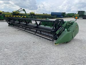 SOLD - 2004 John Deere 625F Stock No. 459356 Harvesting with 25 ft ...