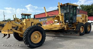 SOLD - 2004 John Deere 670CH Lot No. DO1729 Construction with 3,409 Hrs ...