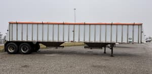 SOLD - 2004 Merritt 42X96X68X2CX2SXMVT Lot No. 9567DB Ag Trailers with ...