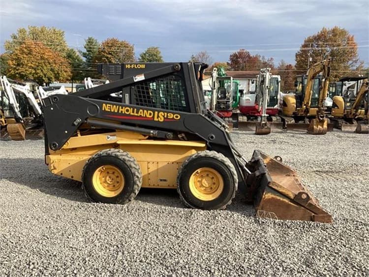 2004 New Holland LS190 Construction Skid Steers for Sale | Tractor Zoom