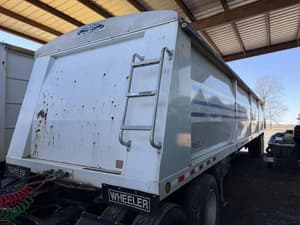 SOLD - 2004 Wheeler Steel Hopper Bottom Grain Lot No. 25476 Ag Trailers ...