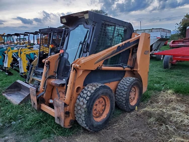 SOLD - 2005 Case 420 Construction Skid Steers | Tractor Zoom