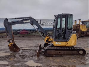 SOLD - 2005 John Deere 50D Lot No. 4156 Construction with 7,198 Hrs ...