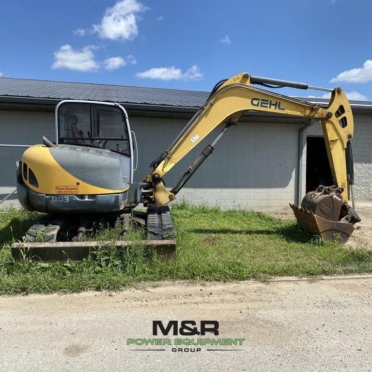 2005 Gehl 803 Construction Compact Excavators for Sale | Tractor Zoom