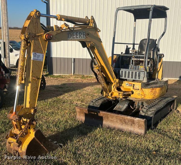 SOLD - 2005 John Deere 27C Construction Compact Excavators | Tractor Zoom