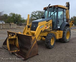 SOLD - 2005 John Deere 410G Lot No. DW3934 Construction with 5,521 Hrs ...