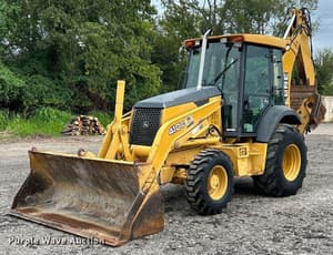 SOLD - 2005 John Deere 410G Lot No. EK3035 Construction with 7,290 Hrs ...