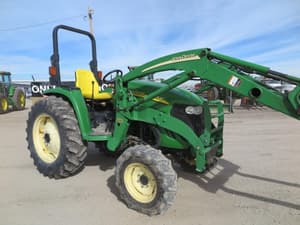 SOLD - 2005 John Deere 60 HP 4520 W/JD 400X Loader MFWD Tractors with ...