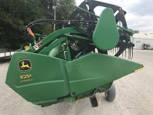 SOLD - 2005 John Deere 625F Stock No. 312012 Harvesting with 25 ft ...