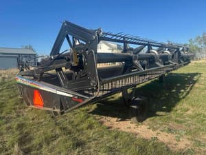 SOLD - 2005 MacDon 963 Lot No. 172 Harvesting with 36 ft | Tractor Zoom