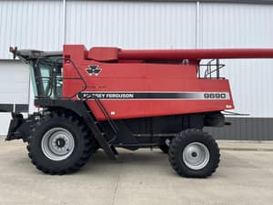 SOLD - 2005 Massey Ferguson 9690 Stock No. AM7248 Combines with 1,900 ...